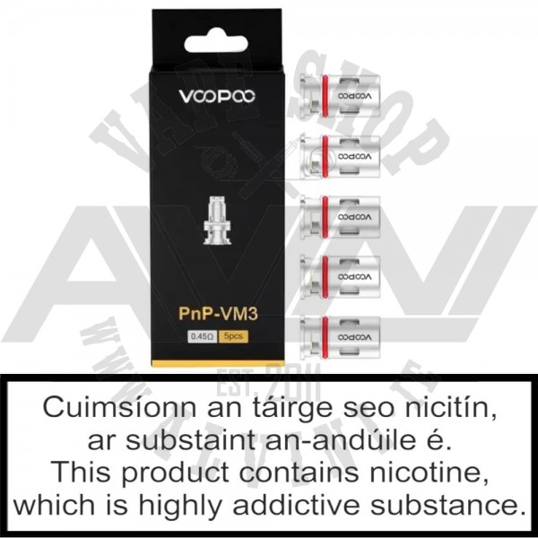 VooPoo PnP Coils Ireland VINCI / VINCI R / VINCI X / Drag X coils