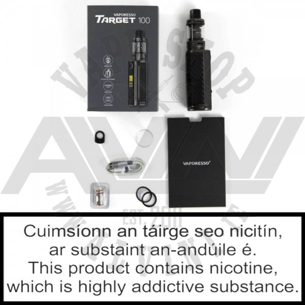 Vaporesso Target 100 Kit - Ireland|LImerick|Nenagh|Roscrea|Carrick-On-Suir