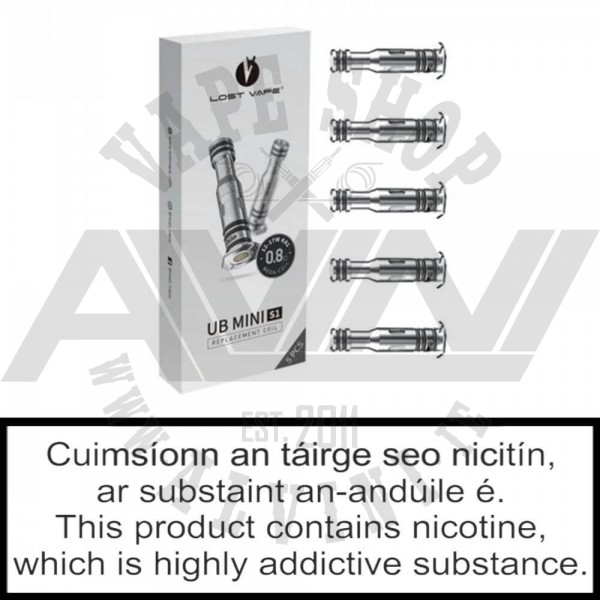 UB Mini Coils x 5 Ursa Pro - Lost Vape Ireland|Limerick