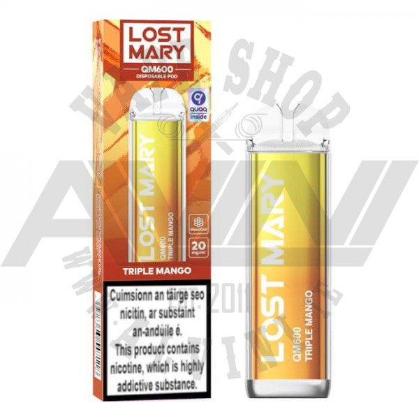 Triple Mango - Lost Mary QM600 Disposable Vape - Ireland|Limerick