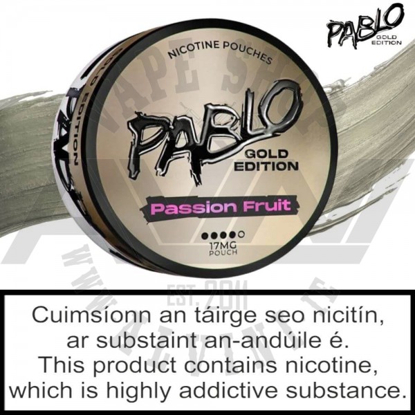 Pablo Gold Edition Nicotine Pouches | Flavours & Fresh Mints